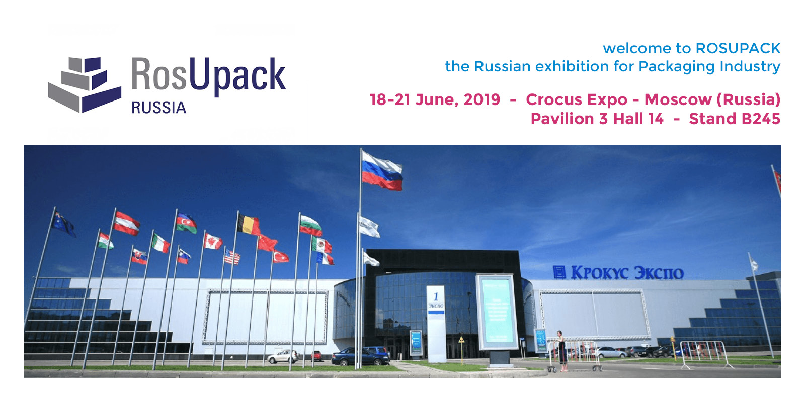 ROSUPACK RUSSIA 2019 | Imesa Srl - Italy