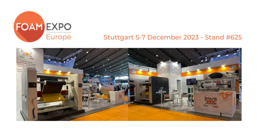 FOAM EXPO EUROPE 2023 | Imesa Srl - Italy