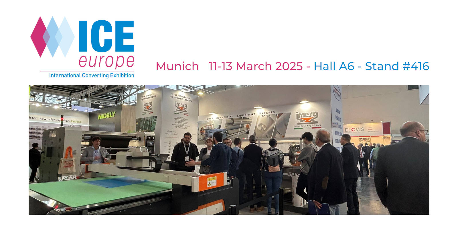 ICE EUROPE 2025 – International Converting Exhibition | Imesa Srl - Italy